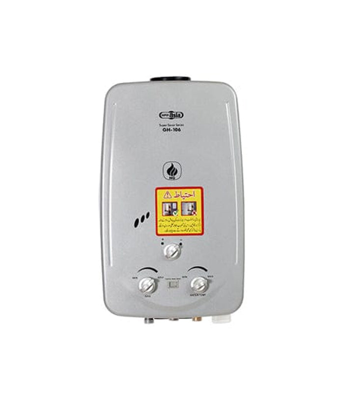 Super Asia Instant Geyser 106 NG 6Ltr | Buy Now | Electro Gas