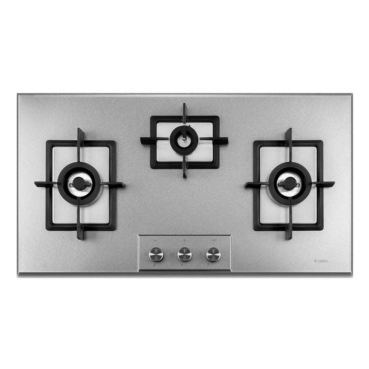 GAS HOB 3 EPS BURNERS SS TOP GAS 90302– Electro Gas