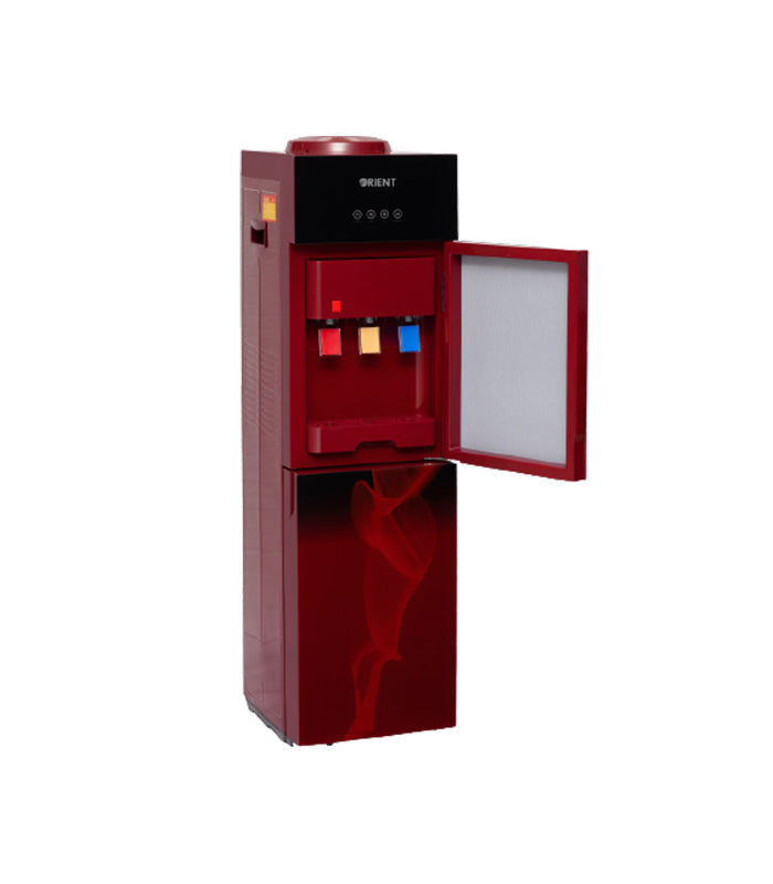 Orient Crystal 3 Taps Glass Door Water Dispenser– Electro Gas