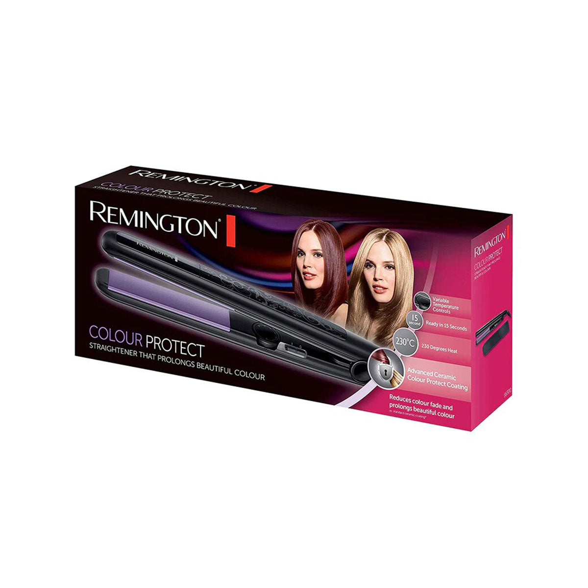Remington Color Protect Hair Straightener S6300– Electro Gas
