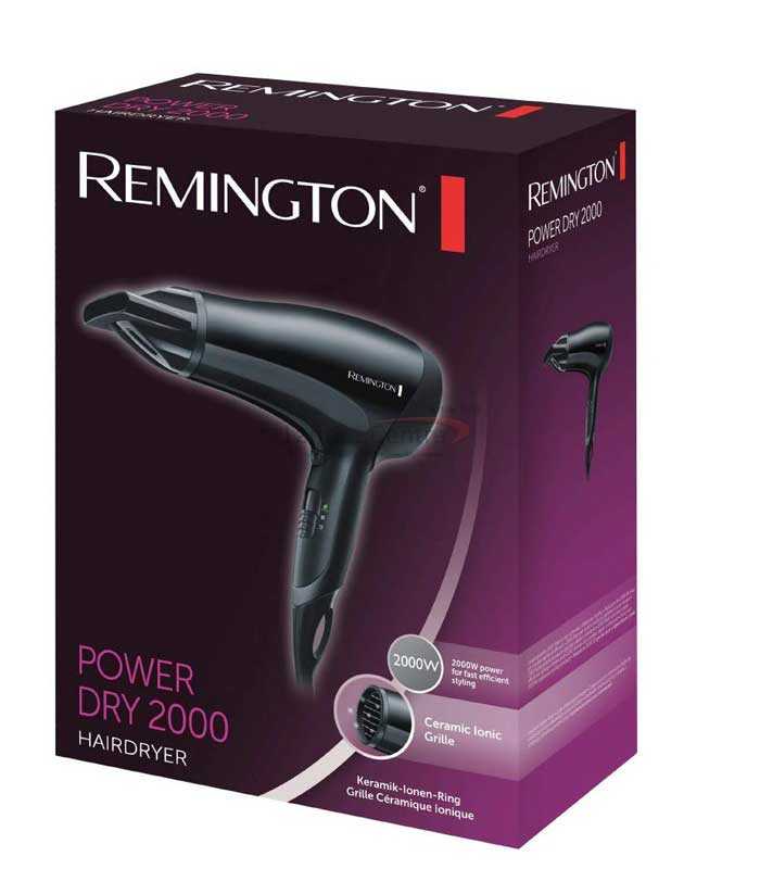 Remington D3010 Hair Dryer 2000W– Electro Gas